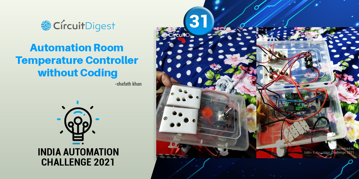 automation room temperature controller without coding