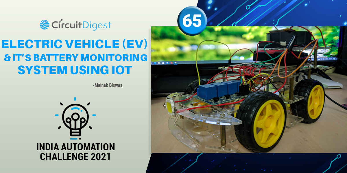 electric vehicle (ev) and it%E2%80%99s battery monitoring system using iot