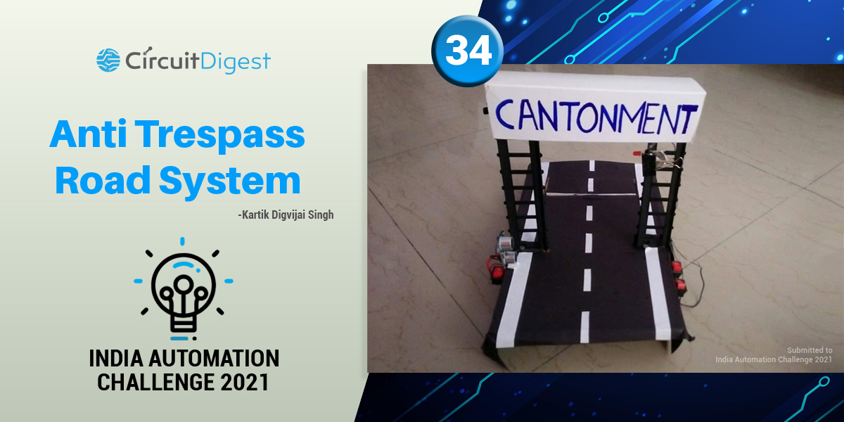 anti trespass road system