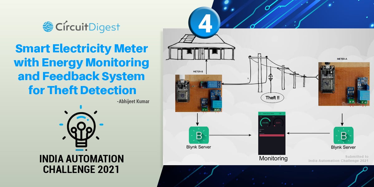IoT Smart Electricity Energy Meter With ESP32 Blynk, 57% OFF