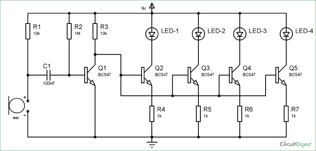 Disco Light Circuit Diagram
