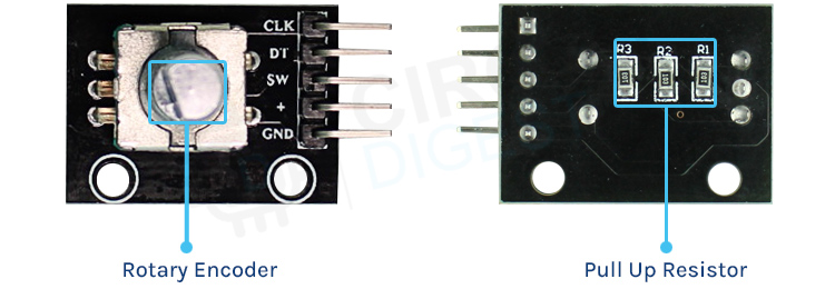 Rotary Encoder Circuit Diagram