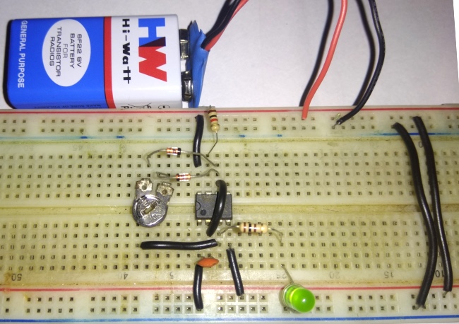 555 Timer Circuit Diagram Pulse Generator