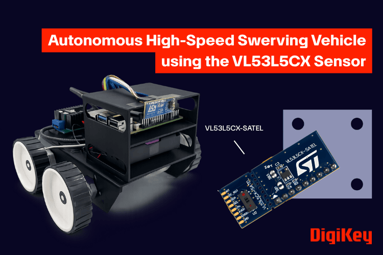 Autonomous High-Speed Swerving Vehicle using the VL53L5CX Sensor