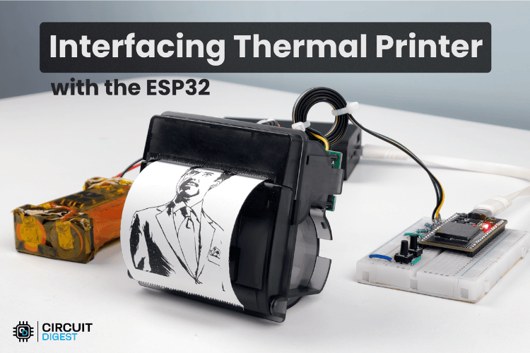 ESP32 Thermal Printer Tutorial: Interface PNP-500 Receipt Printer with Arduino Code & Circuit ...
