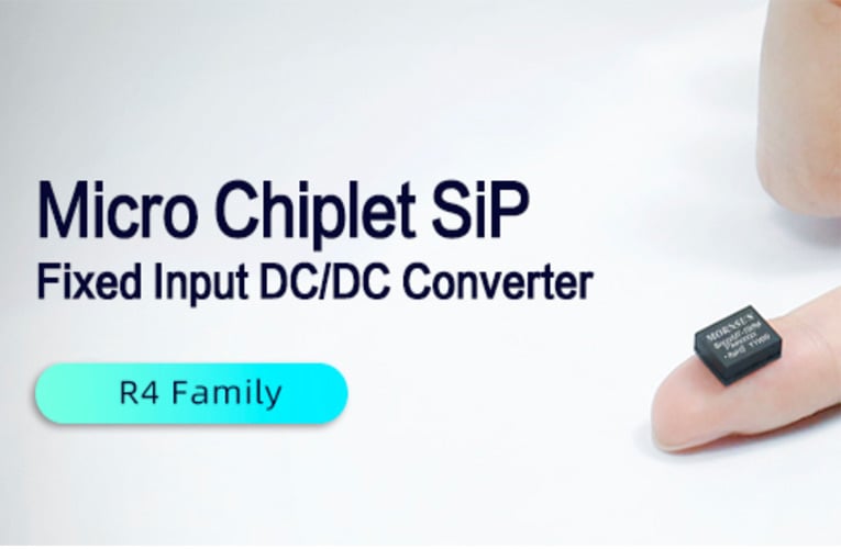 New Surface Mount DC-DC converters with Chiplet SiP technology for Reducing Package Size and Cost