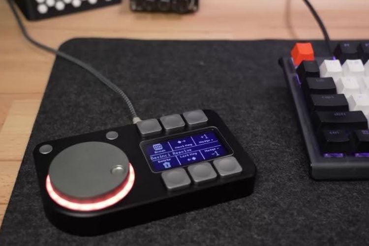 A Smart Macro Pad with Haptic Feedback