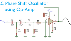 Relaxation Oscillator using Op-amp - Circuit Design & Working